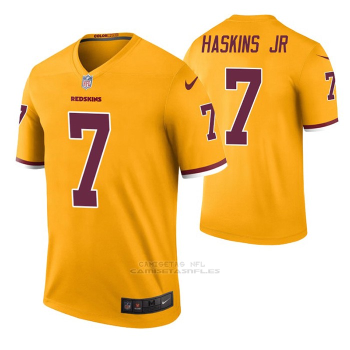 Camiseta NFL Legend Washington Commanders Dwayne Haskins Color Rush ...